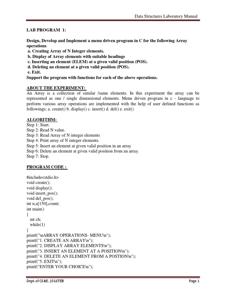 Datastructurepmr 1 Pdf Pointer Computer Programming Queue