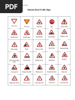 Ethiopian Road Traffic Signs | PDF