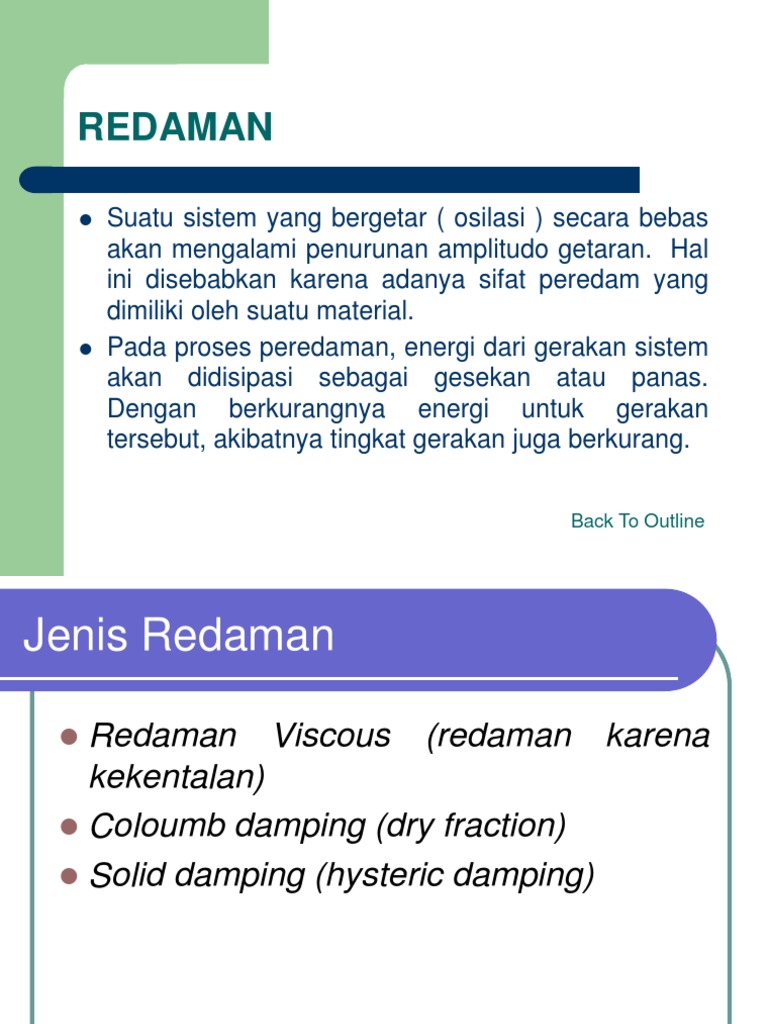 Jenis Redaman | PDF | Sains & Matematika