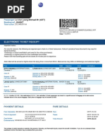 Your Electronic Ticket-EMD Receipt | PDF | Transport | Aviation