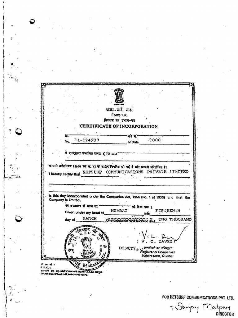 Certificate of Registration-2 | PDF