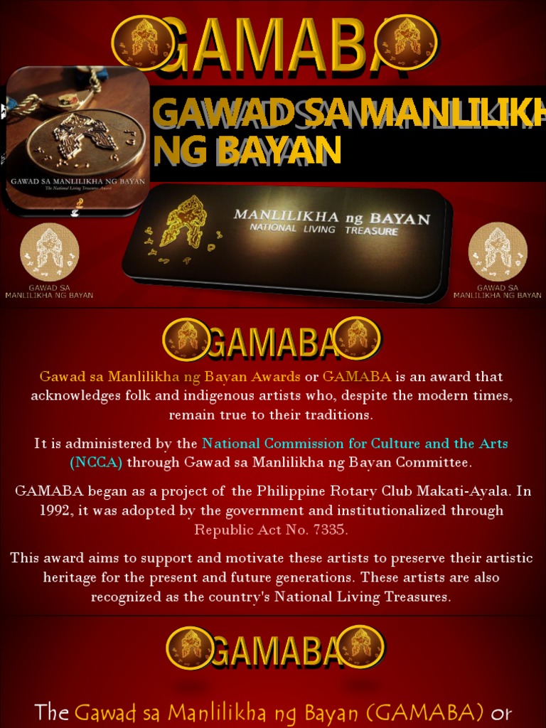 GAMABA-Awardees | Weaving | Philippines