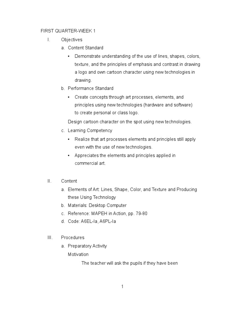 Logo Design Lesson Plan