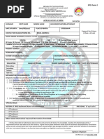 CHED TDP Application Form PDF | PDF | Justice | Crime & Violence