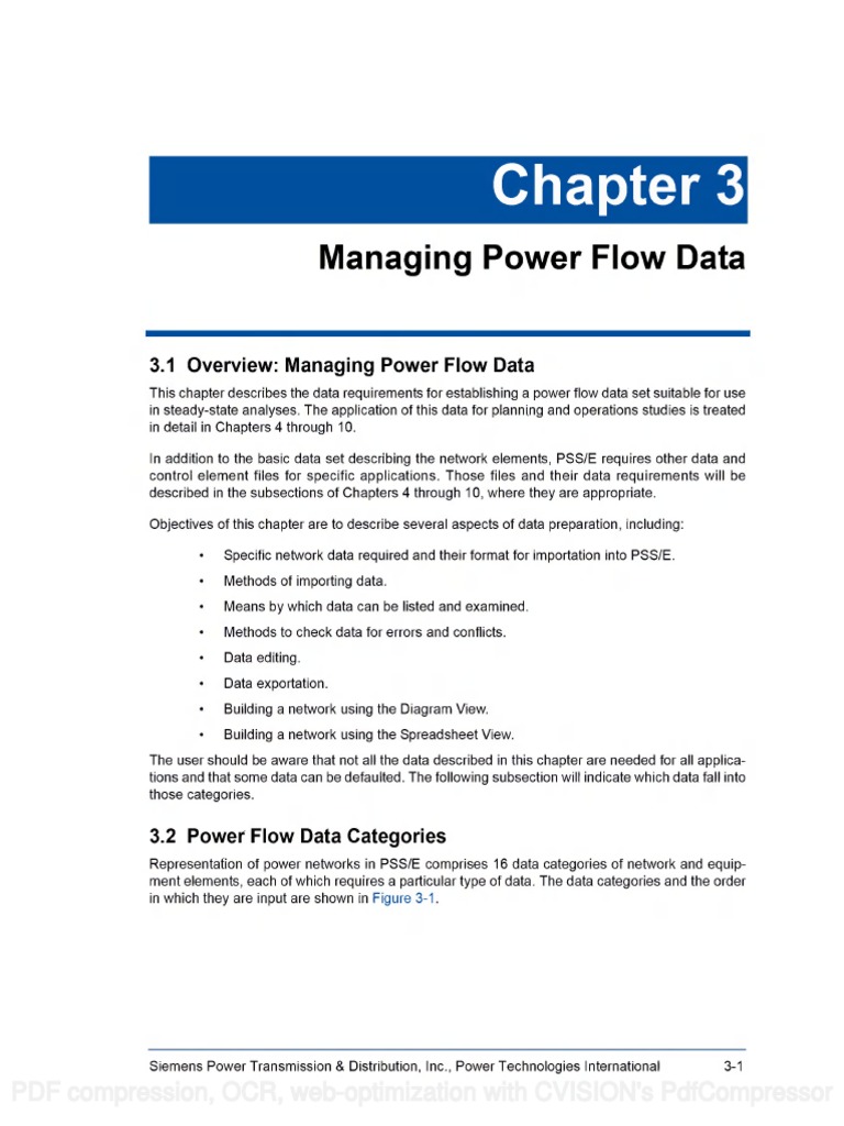 PTI RAW - Version 30 Manual Psse | PDF | Electrical Impedance | Transformer