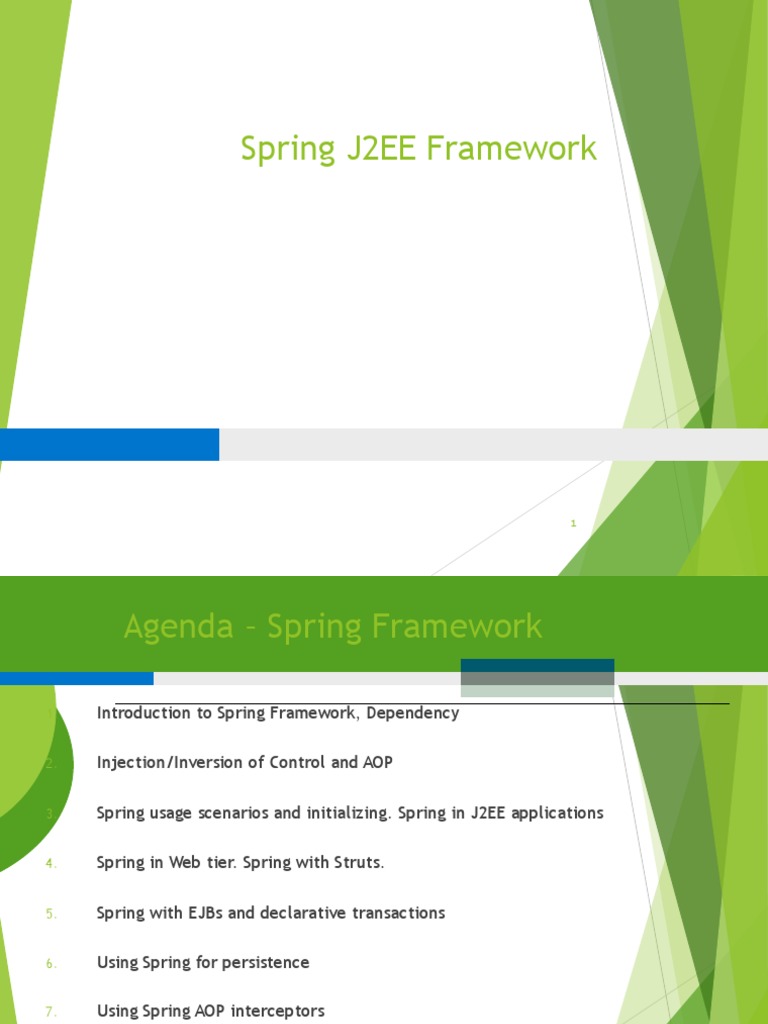Spring Framework | PDF | Spring Framework | Enterprise Java Beans Spring Framework | PDF | Spring Framework | Enterprise Java Beans