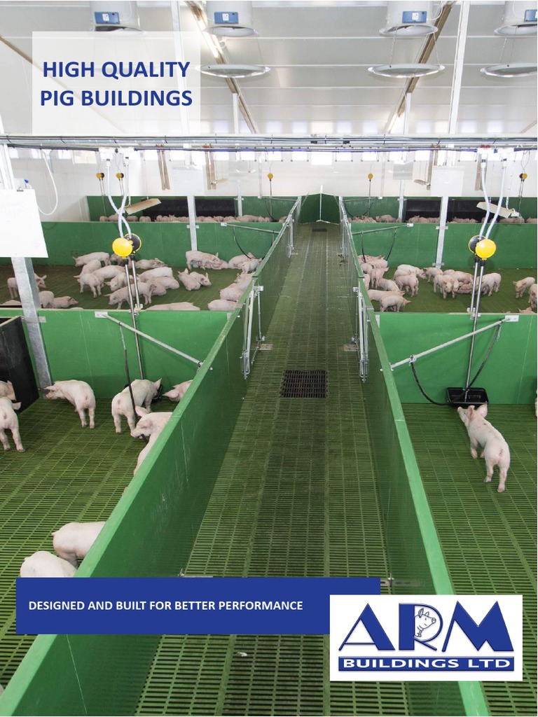 ARM Buildings Brochure | PDF | Domestic Pig | Biogas