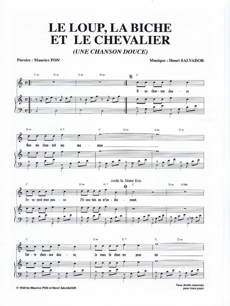 Chanson Douce | PDF