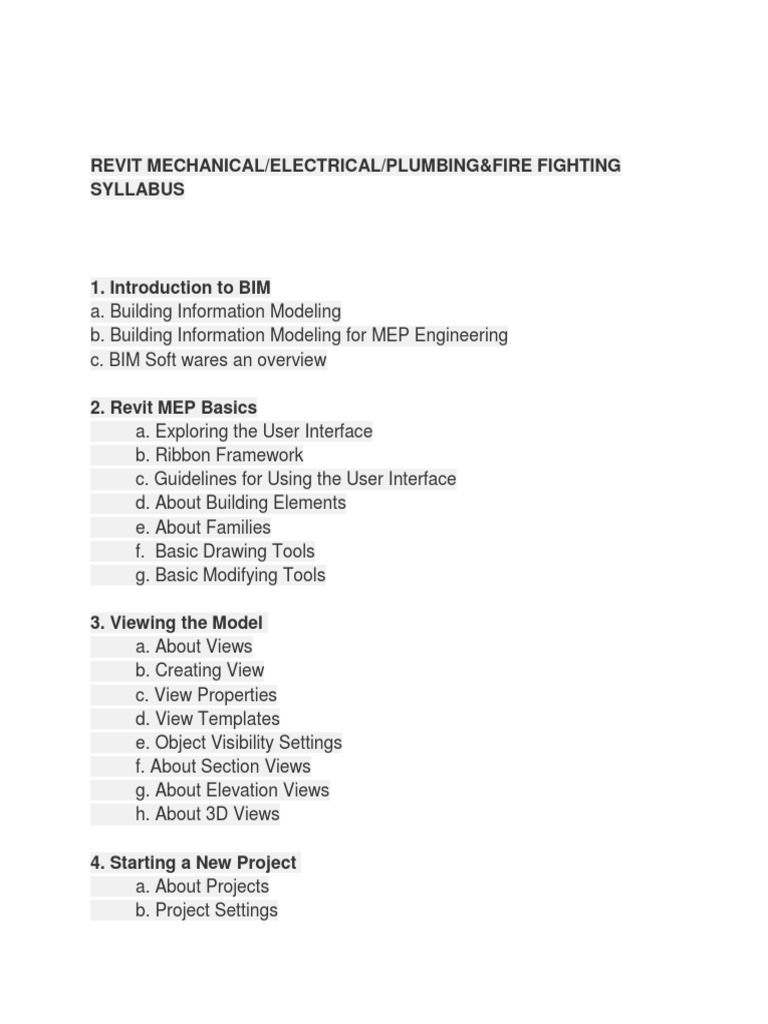 Revit Mep | Download Free PDF | Autodesk Revit | Plumbing