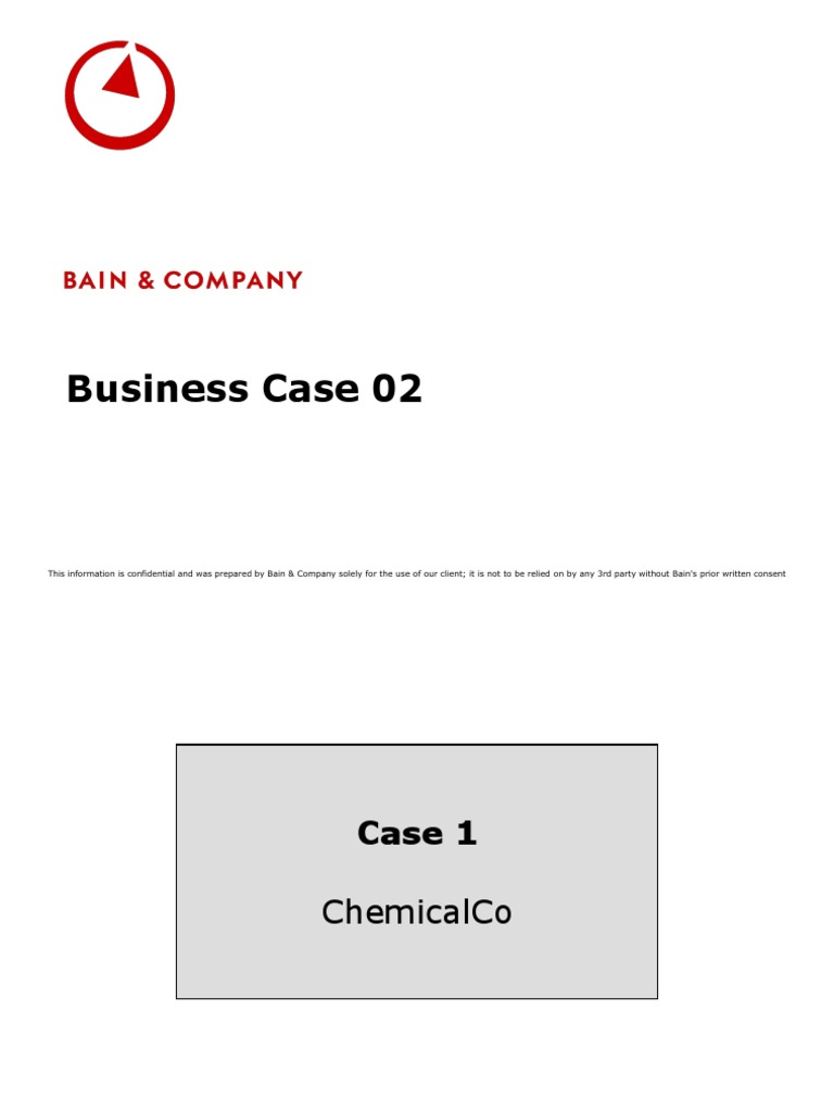 Bain and Company Example Scenario | PDF | Earnings Before Interest ...