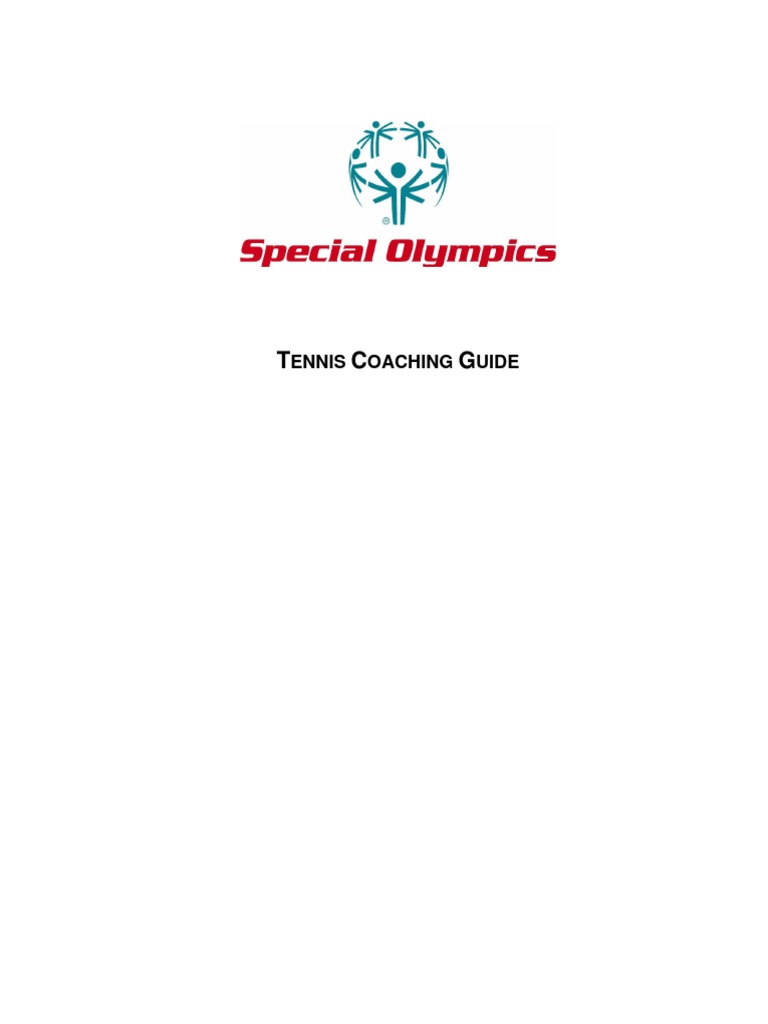 Tennis Coaching Guide | PDF | Clothing | Goal