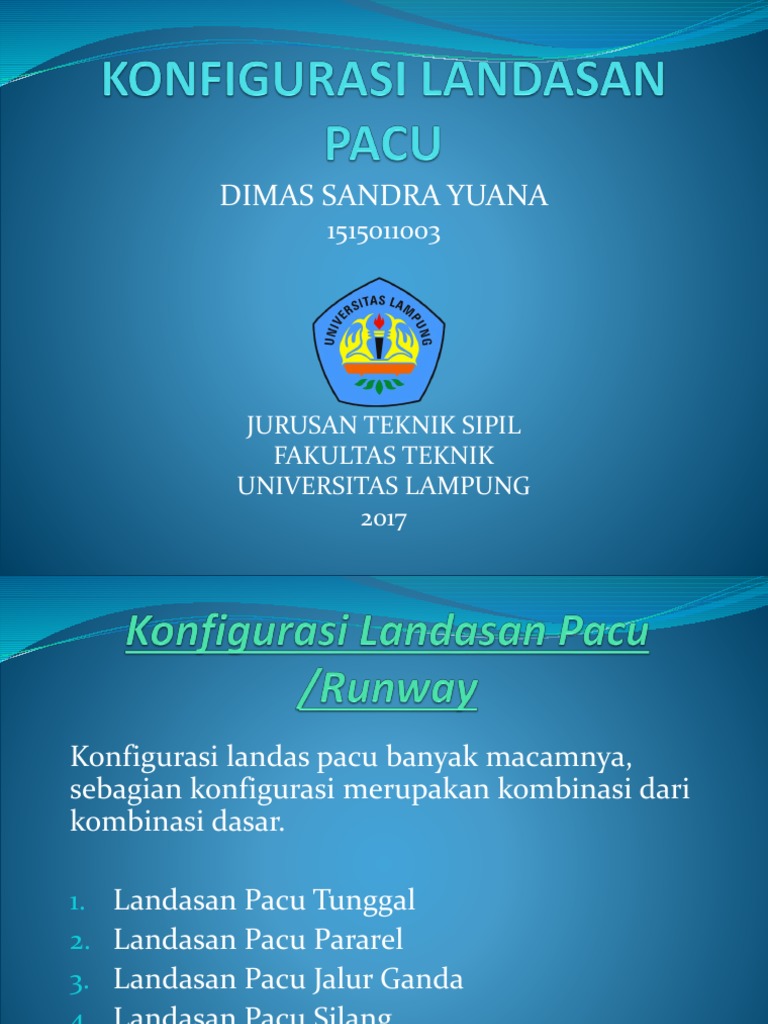 Konfigurasi Landasan Pacu | PDF