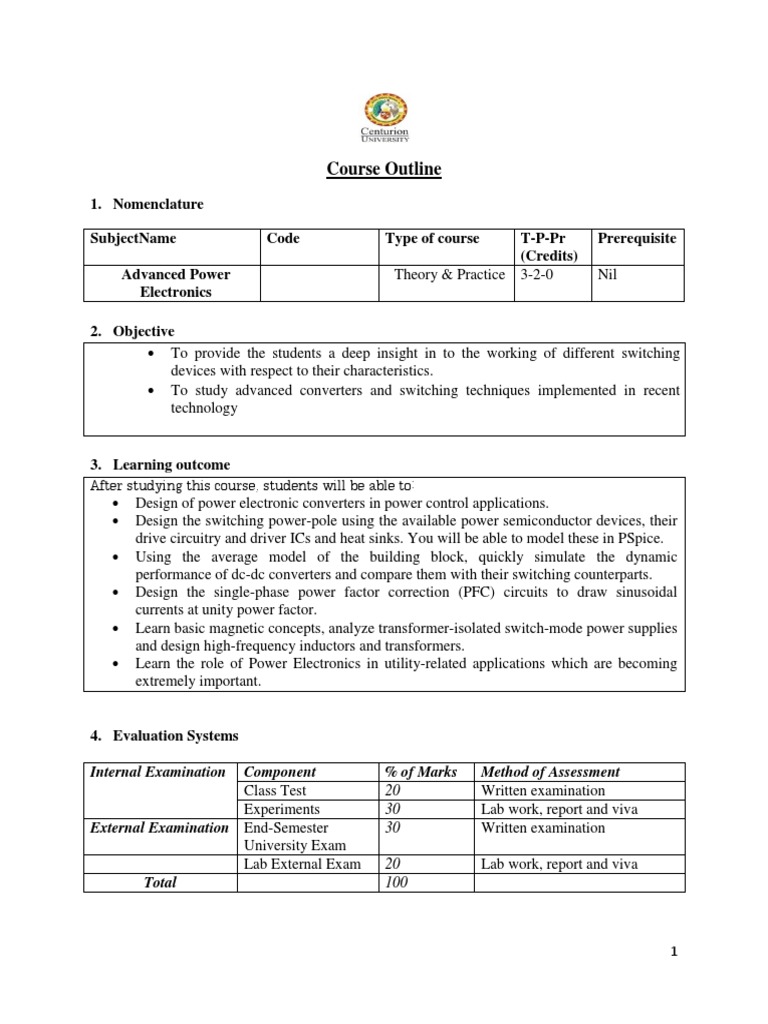 Advanced Power Electronics | PDF | Power Inverter | Power Electronics