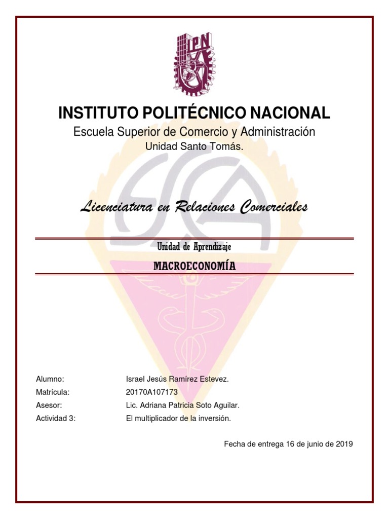 El Multiplicador de La Inversion - Israel J. Ramírez | PDF | Ahorro ...