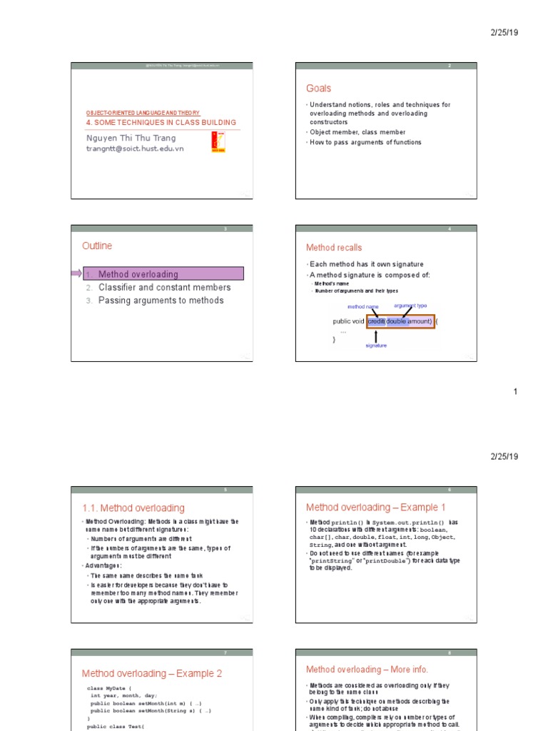 Techniques In Class Building Pdf Method Computer Programming Class Computer Programming
