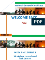 NEBOSH IGC2 Elements 1 - Movement of People and Vehicle | PDF | Truck | Forklift