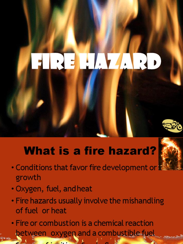 Fire Hazard | PDF | Fire Safety | Fires