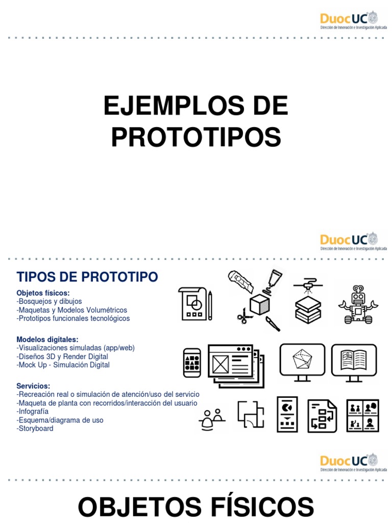 ejemplos de prototipos para innovación