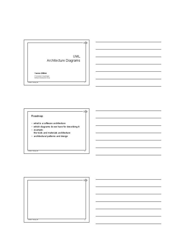 UML - Architecture | PDF | Class (Computer Programming) | Model–View–Controller