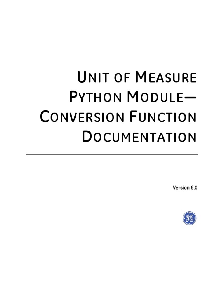 Unit Of Measure Python Module Pdf Pdf Pascal Unit Watt 9364