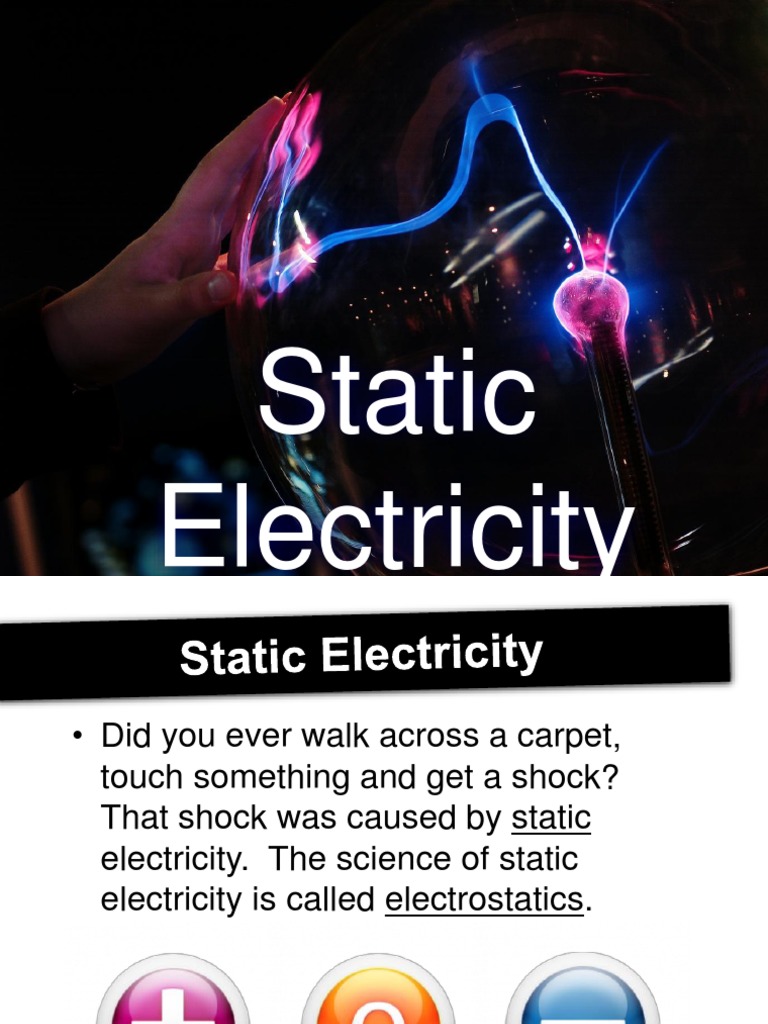 01 Static Electricity | PDF | Electric Charge | Electrostatics