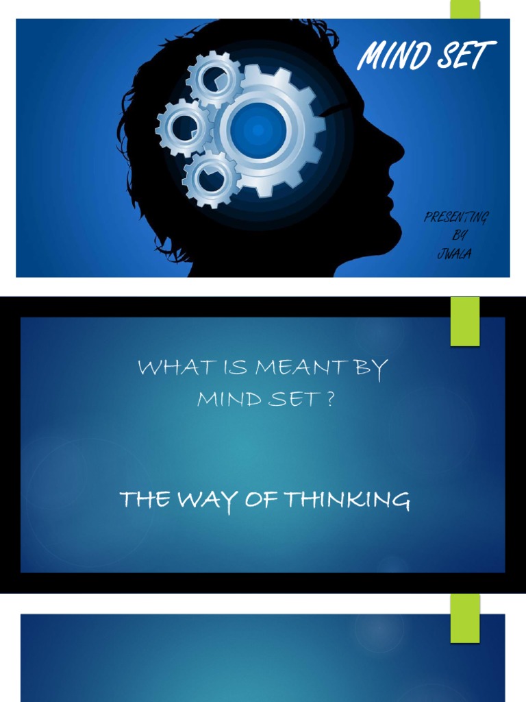 Mind Set | PDF | Mindset | Behavioural Sciences