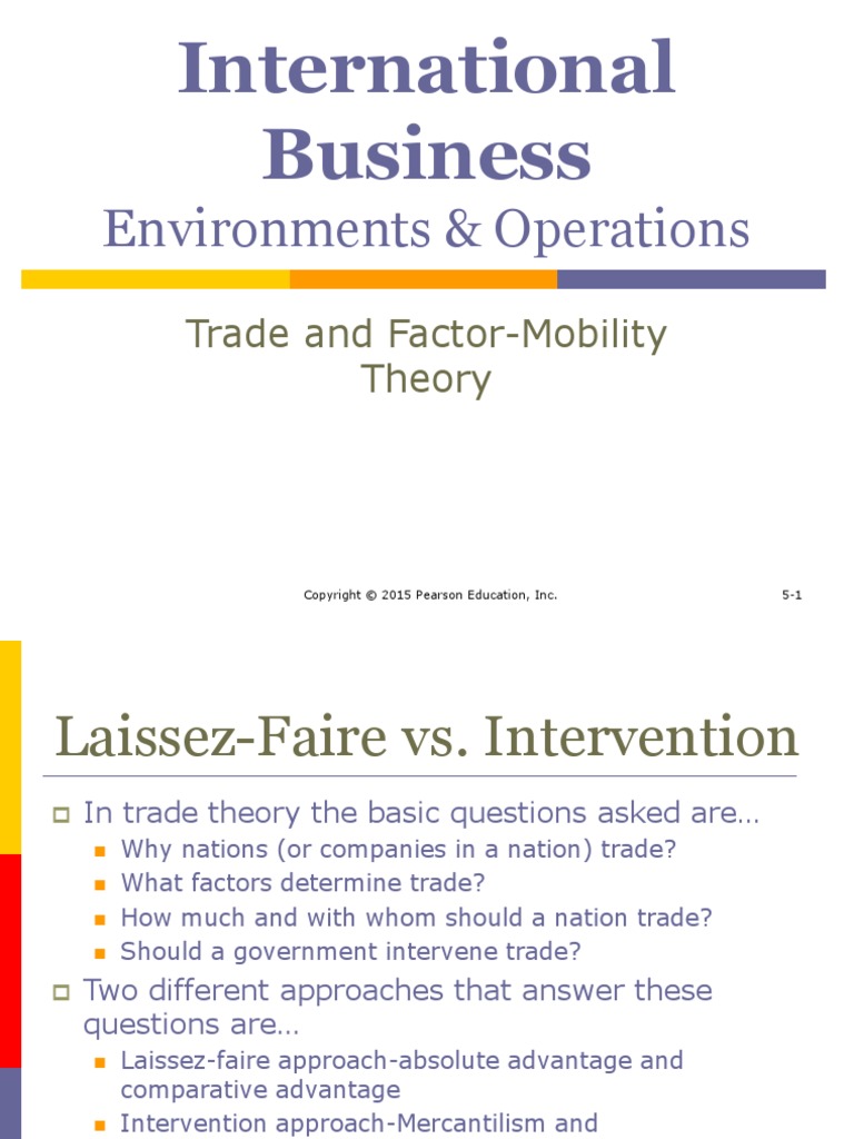 Trade and Factor-Mobility Theory | PDF | Comparative Advantage ...