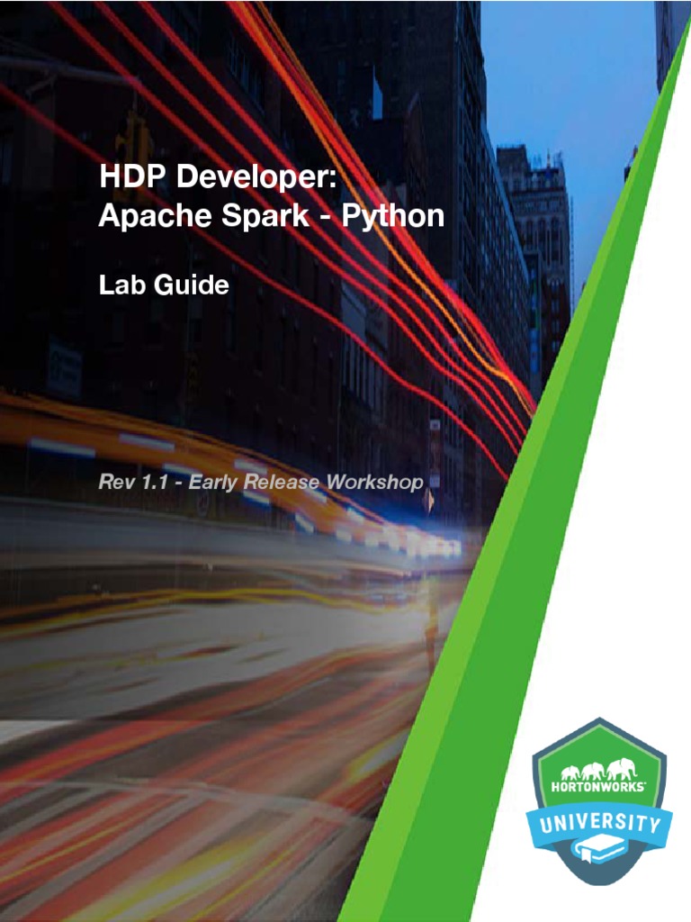(Hortonworks University) HDP Developer Apache Spark | PDF | Directory (Computing) | Apache Hadoop