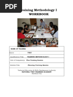 Trainees Record Book Sample | PDF | Behavior Modification | Learning