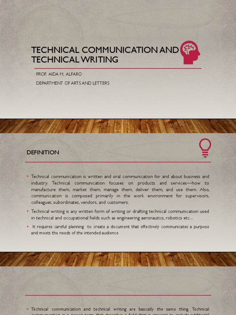 Technical Communication & Writing | PDF | Technical Communication | Information