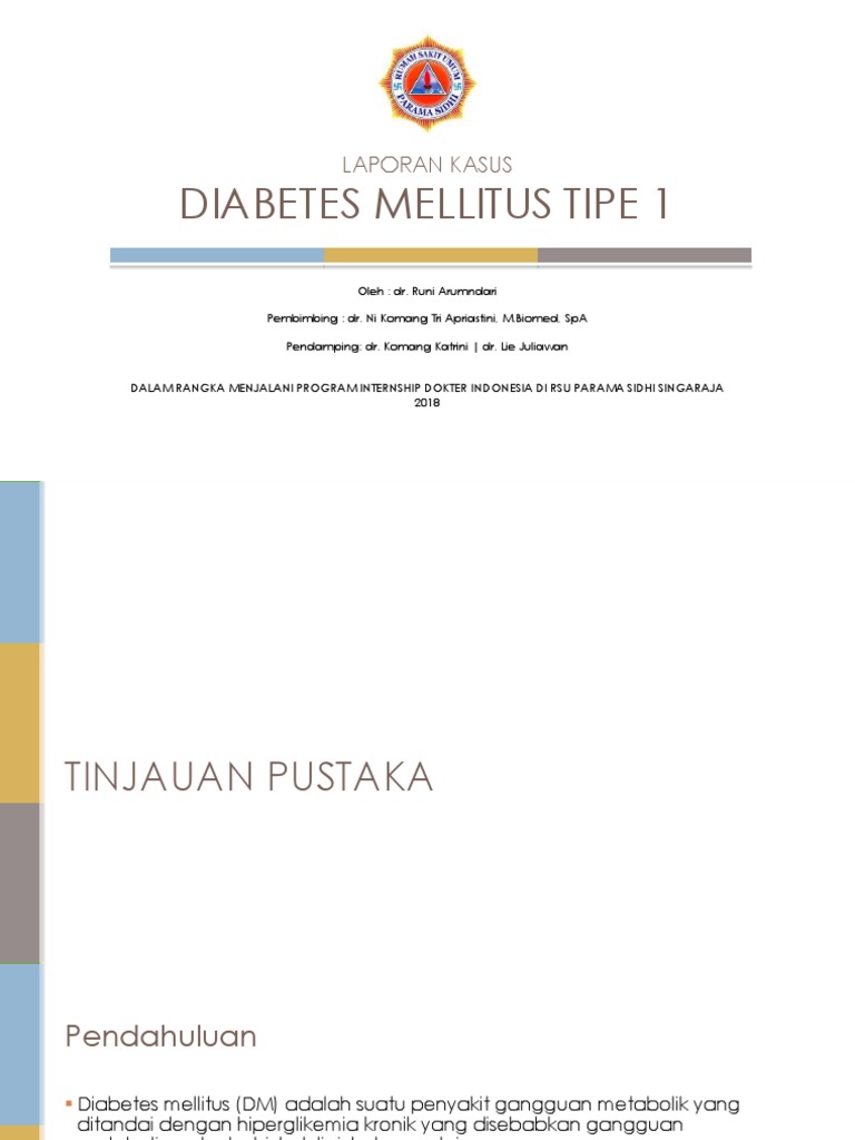 LAPSUS Runi - DM Tipe 1 | PDF