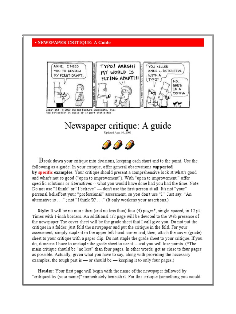 Critique Paper Example How To Write An Analytical Research Paper Guide