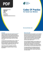 SWRB Code of Conduct PDF | PDF | Social Work | Conflict Of Interest
