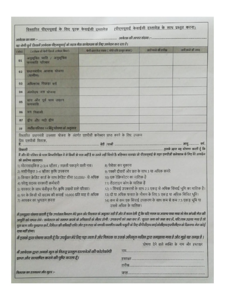 14 Point Declaration PDF | PDF