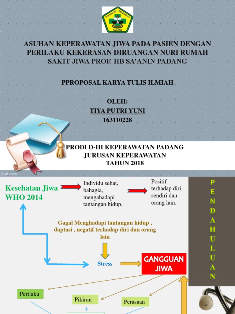 Asuhan Keperawatan Jiwa Pada Pasien Dengan Perilaku Kekerasan | PDF