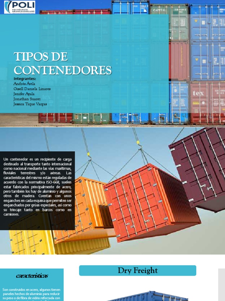 Tipos de Contenedores | PDF | Transporte | Naturaleza