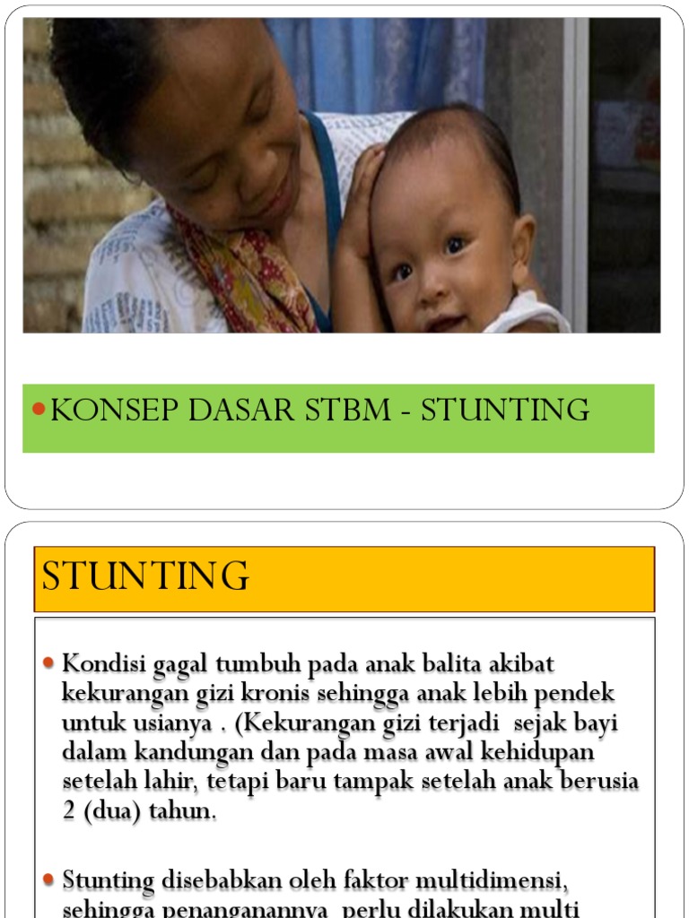 Konsep Dasar STBM Stunting | PDF