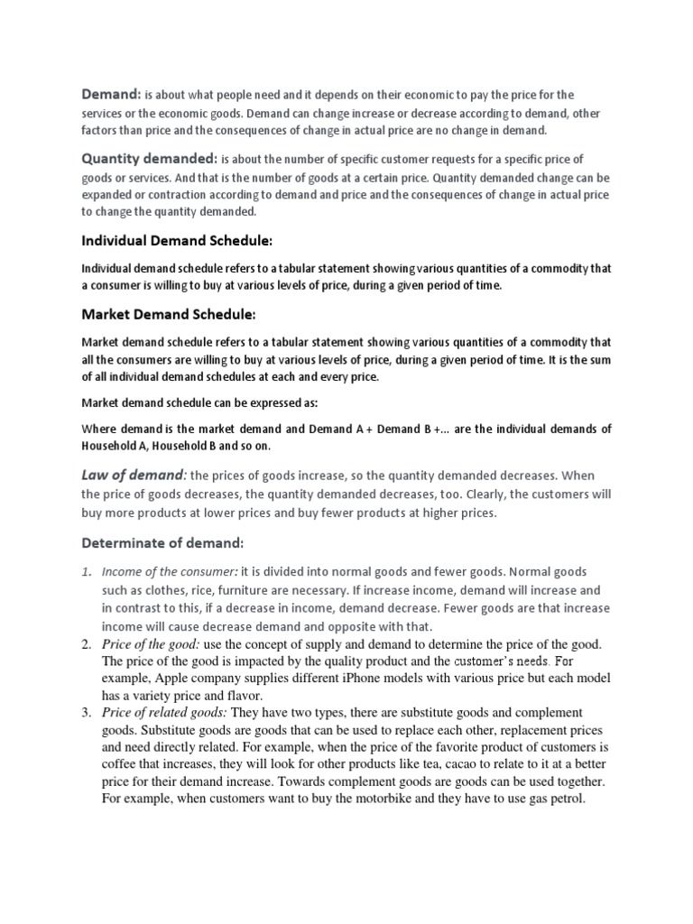 Demand and Supply - Group Discussion | PDF | Supply And Demand | Demand