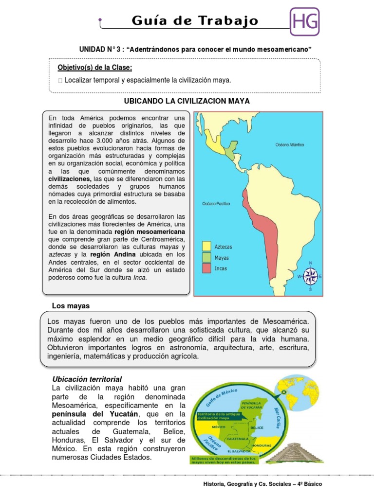 Guia Los Mayas | PDF | Civilización maya | Península de Yucatán