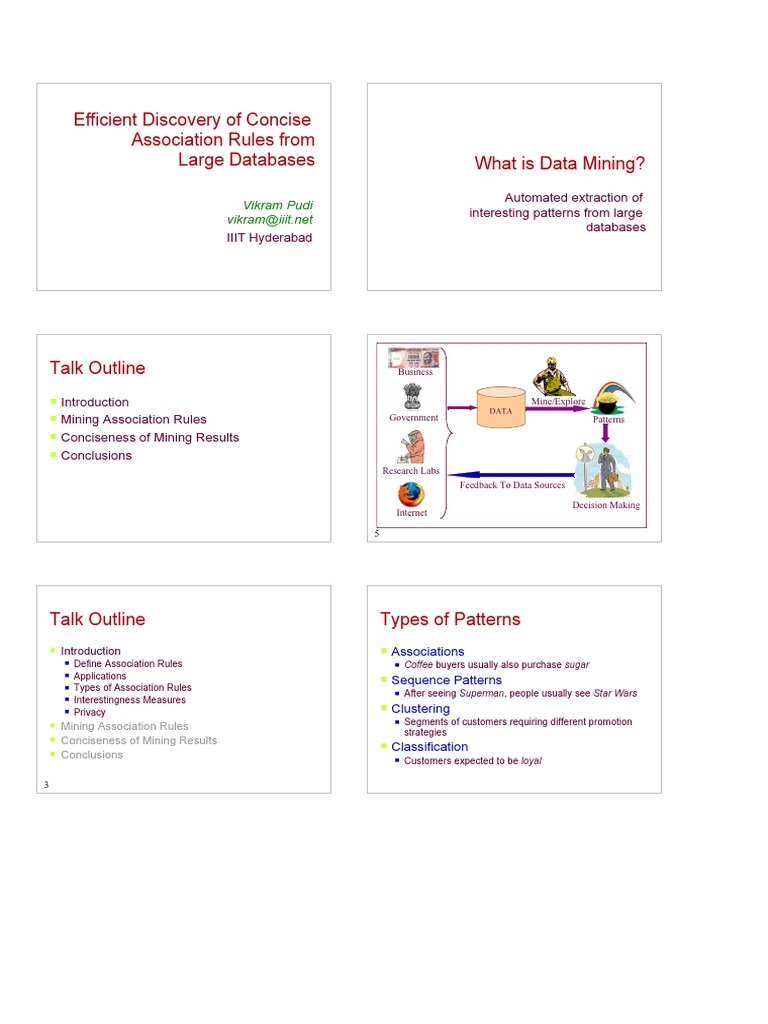Association Rule Mining | PDF | Oracle Database | Computer Data