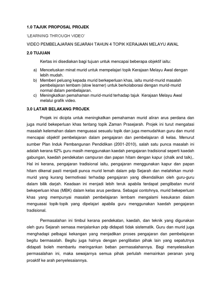 Proposal Inovasi Digital | PDF