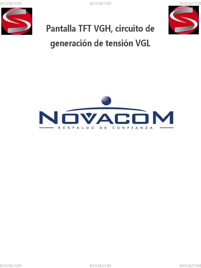 Panel Vgh & Vgl | Rectificador | Pantalla de cristal líquido