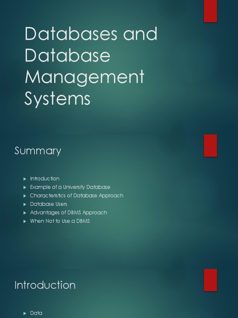 Databases And Database Management Systems Download Free Pdf Databases Data
