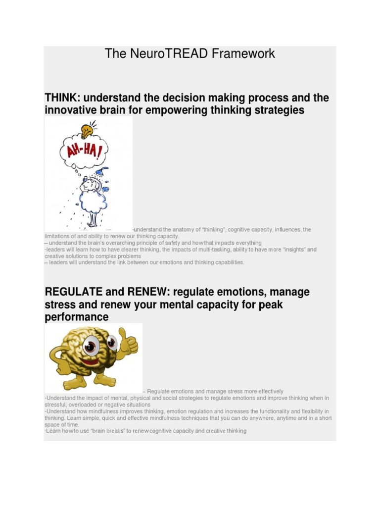 Neuro Framework | PDF | Thought | Emotions