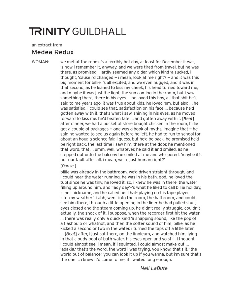 Medea Redux | PDF