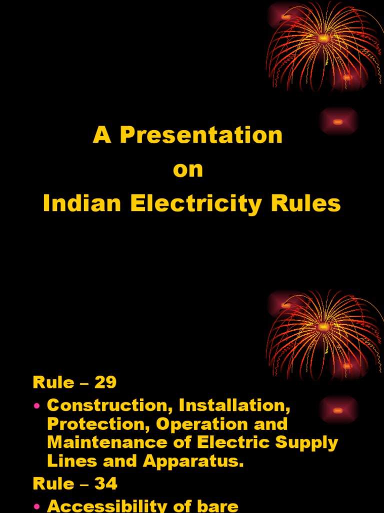Presentation On IE Rules | PDF