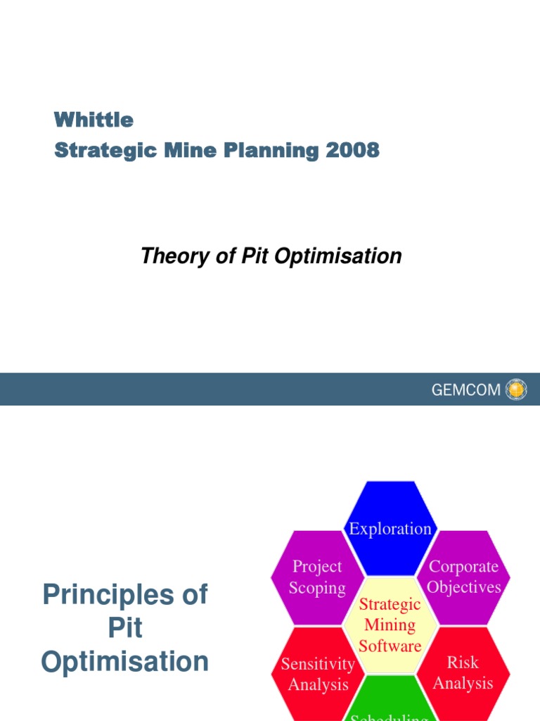Pit Optimization for Mining Experts | PDF | Mining | Mathematical Optimization