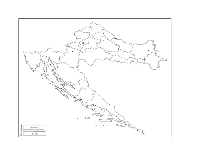 Slijepa Karta - Županije | PDF