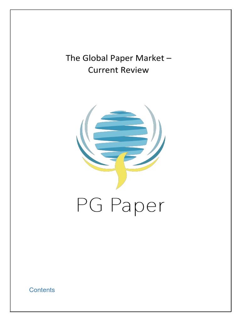 Final The Global Paper Industry Today 2018 | PDF | Debt | Paper