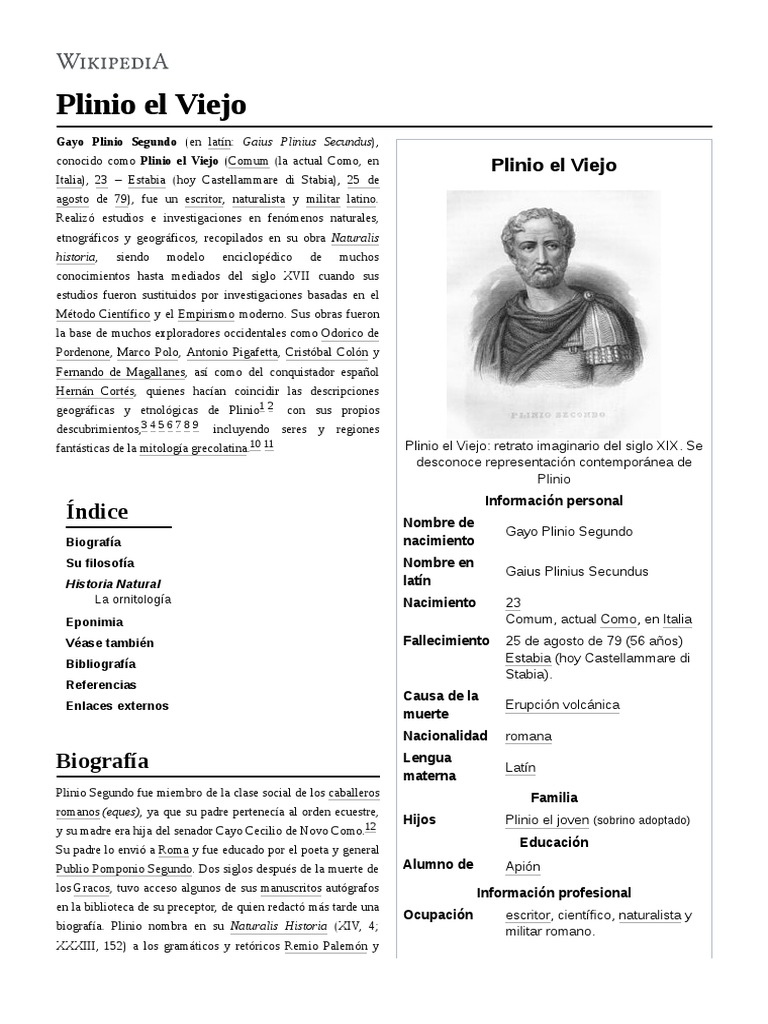 Plinio El Viejo